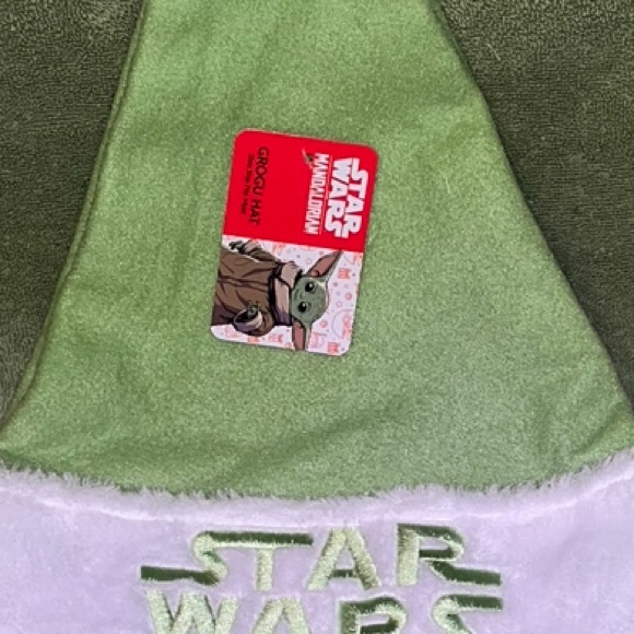 Star Wars | Accessories | Star Wars Mandalorian Grocu Hat Yoda Santa ...